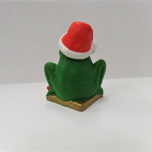 Vintage Hallmark Frog Christmas Merry Miniature 1991 NOS - Etsy