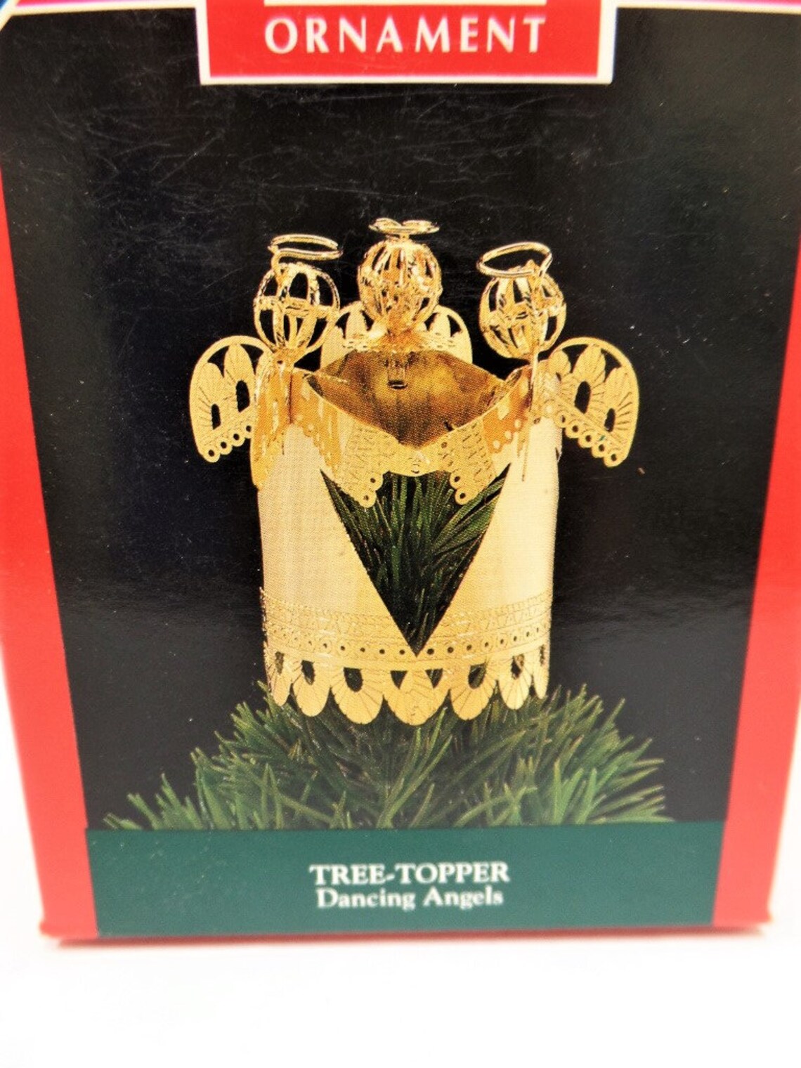 Hallmark Dancing Angels Miniature Christmas Tree Topper 1992 - Etsy