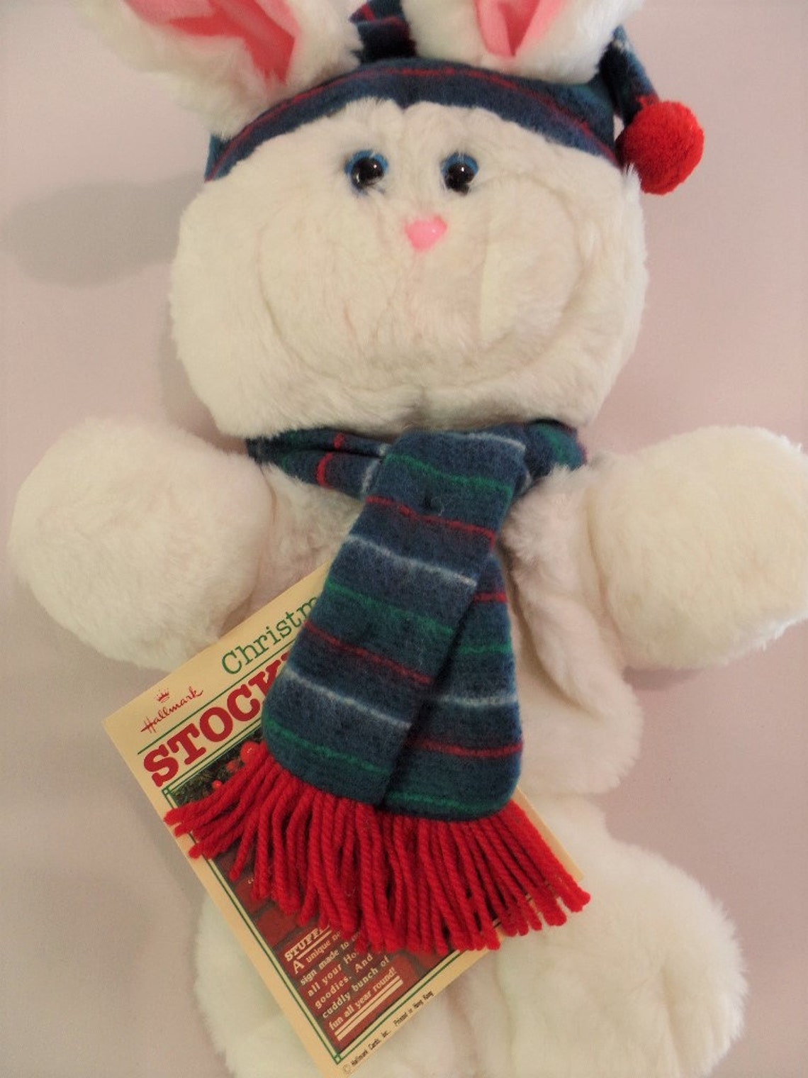 Vintage Hallmark clover Rabbit Stuffables | Etsy