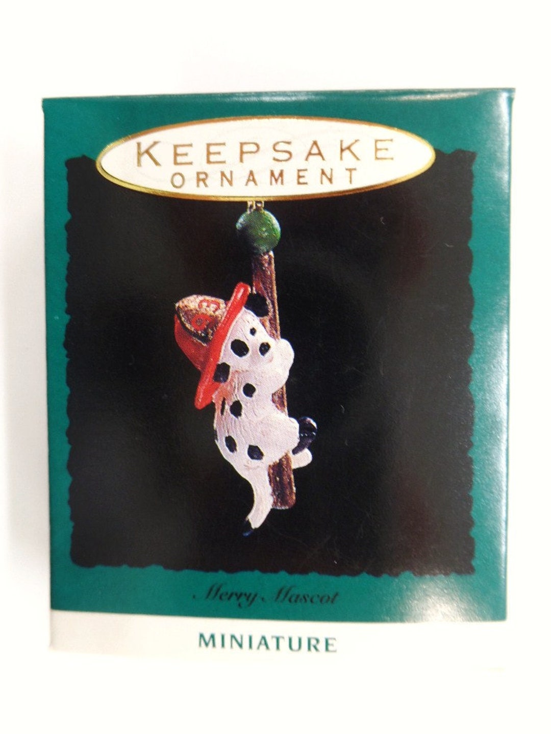 Hallmark Merry Mascot Miniature Christmas Ornament 1993 Feather Tree ...