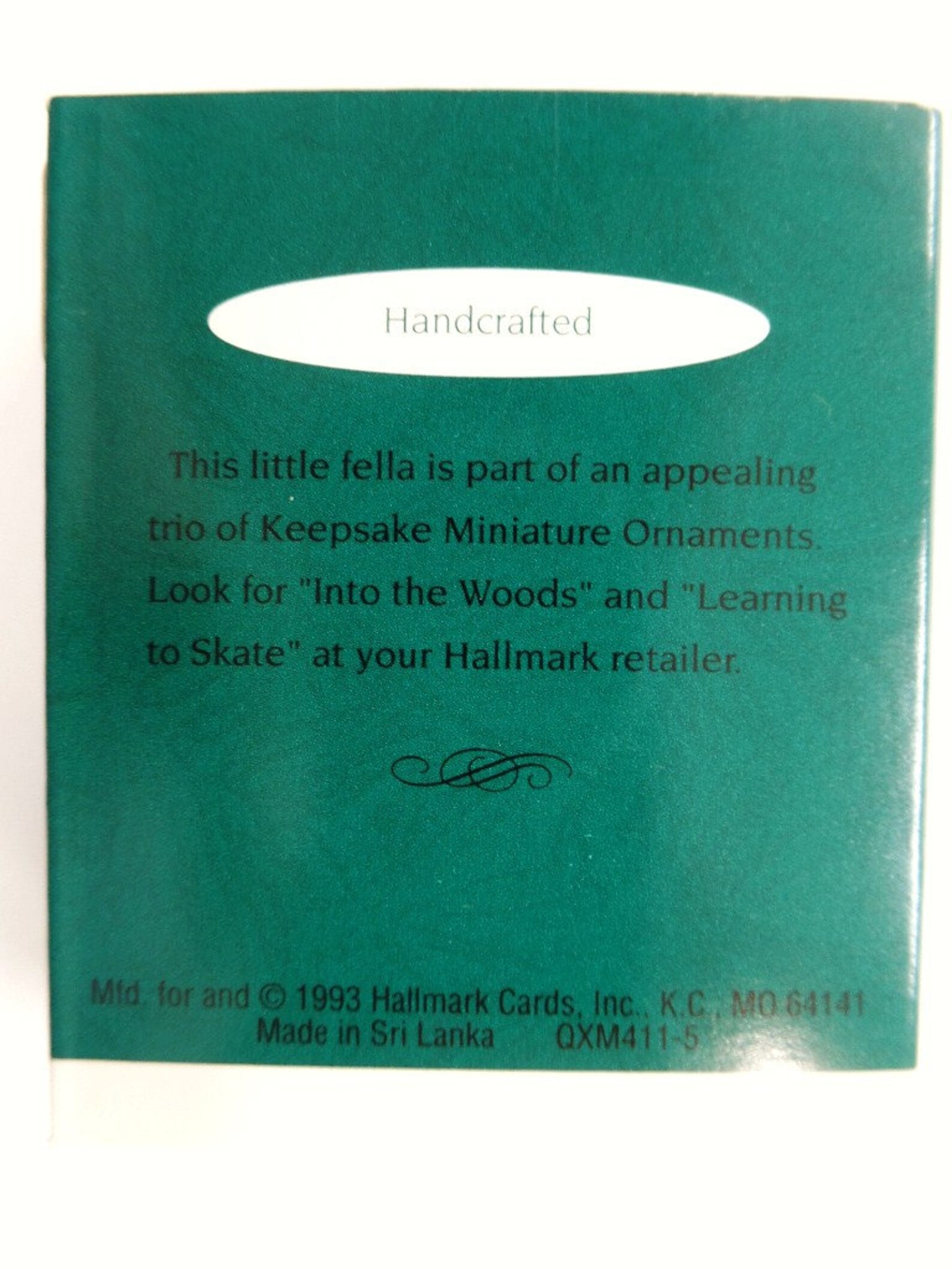 Hallmark Lighting a Path Miniature Christmas Ornament 1993 - Etsy