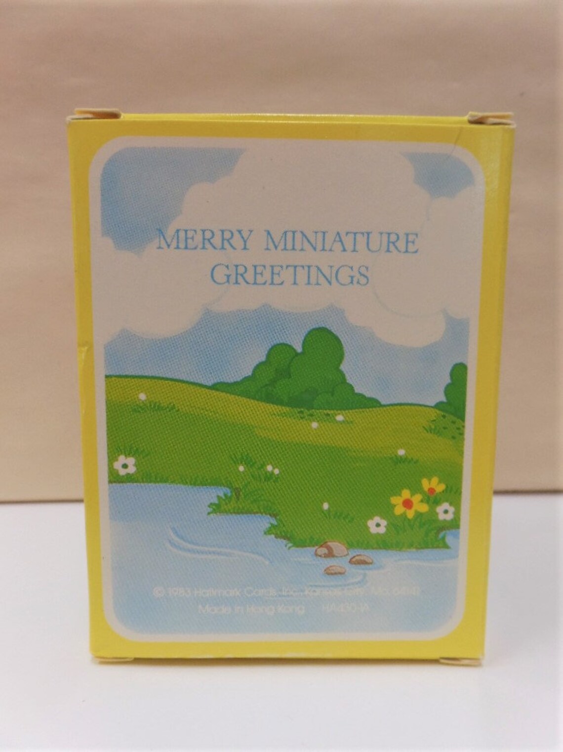 Vintage Hallmark Duck Merry Miniature Greetings 1984 Howdy | Etsy