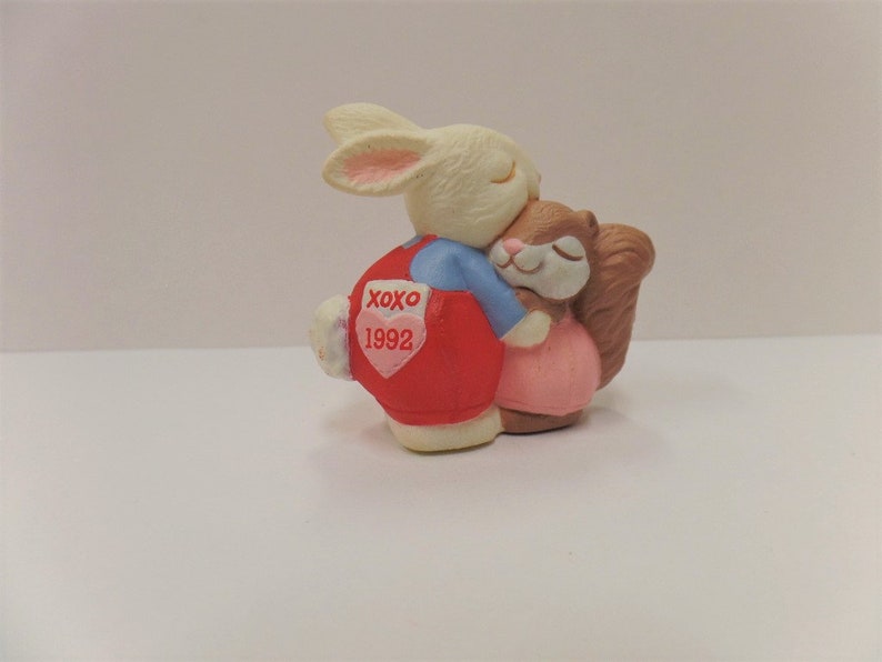 Vintage Hallmark Rabbit & Squirrel Everyday Merry Miniature - Etsy