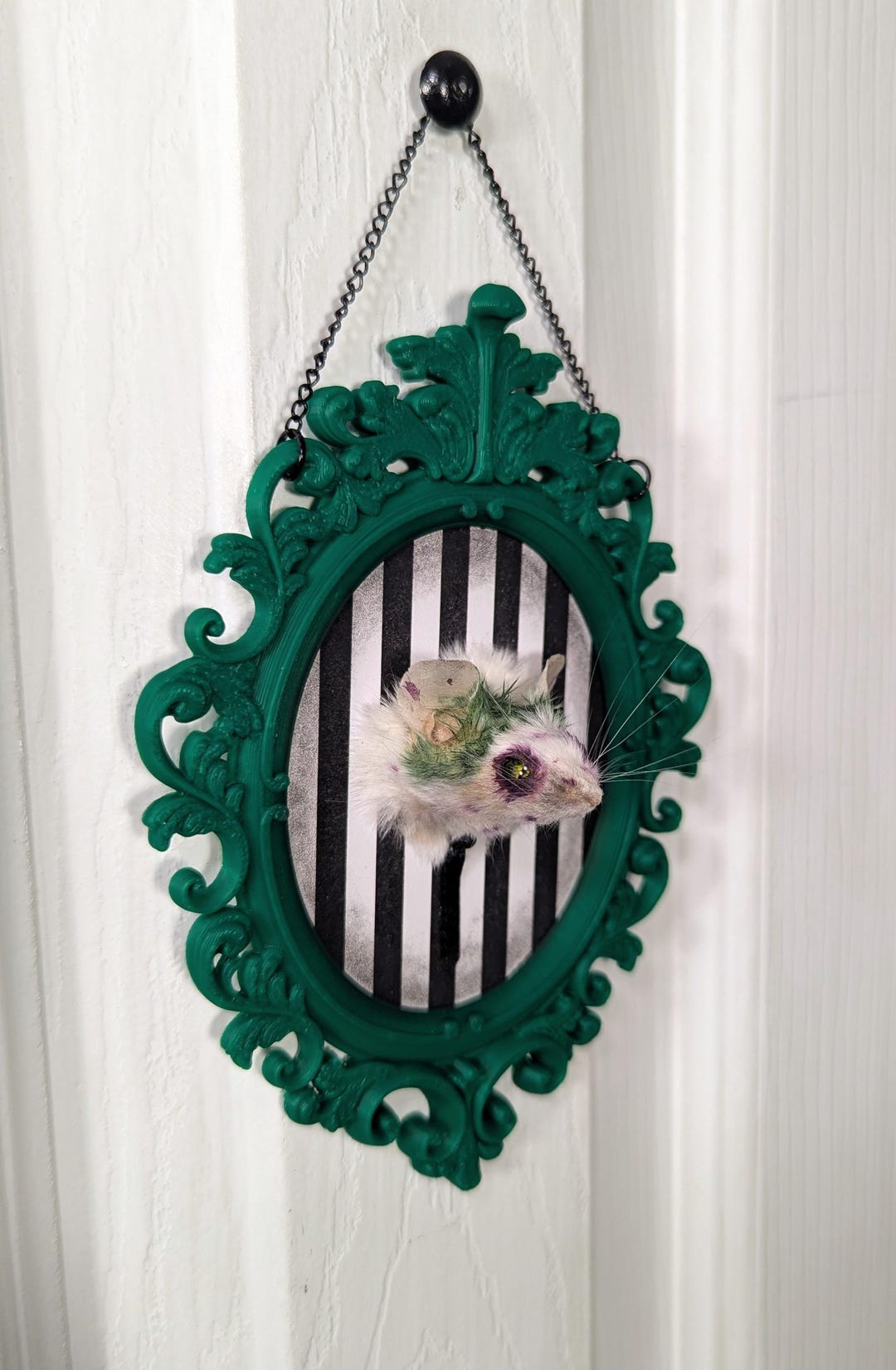 Beetlejuice Inspired Mouse Portrait Taxidermy Head Mount - Etsy