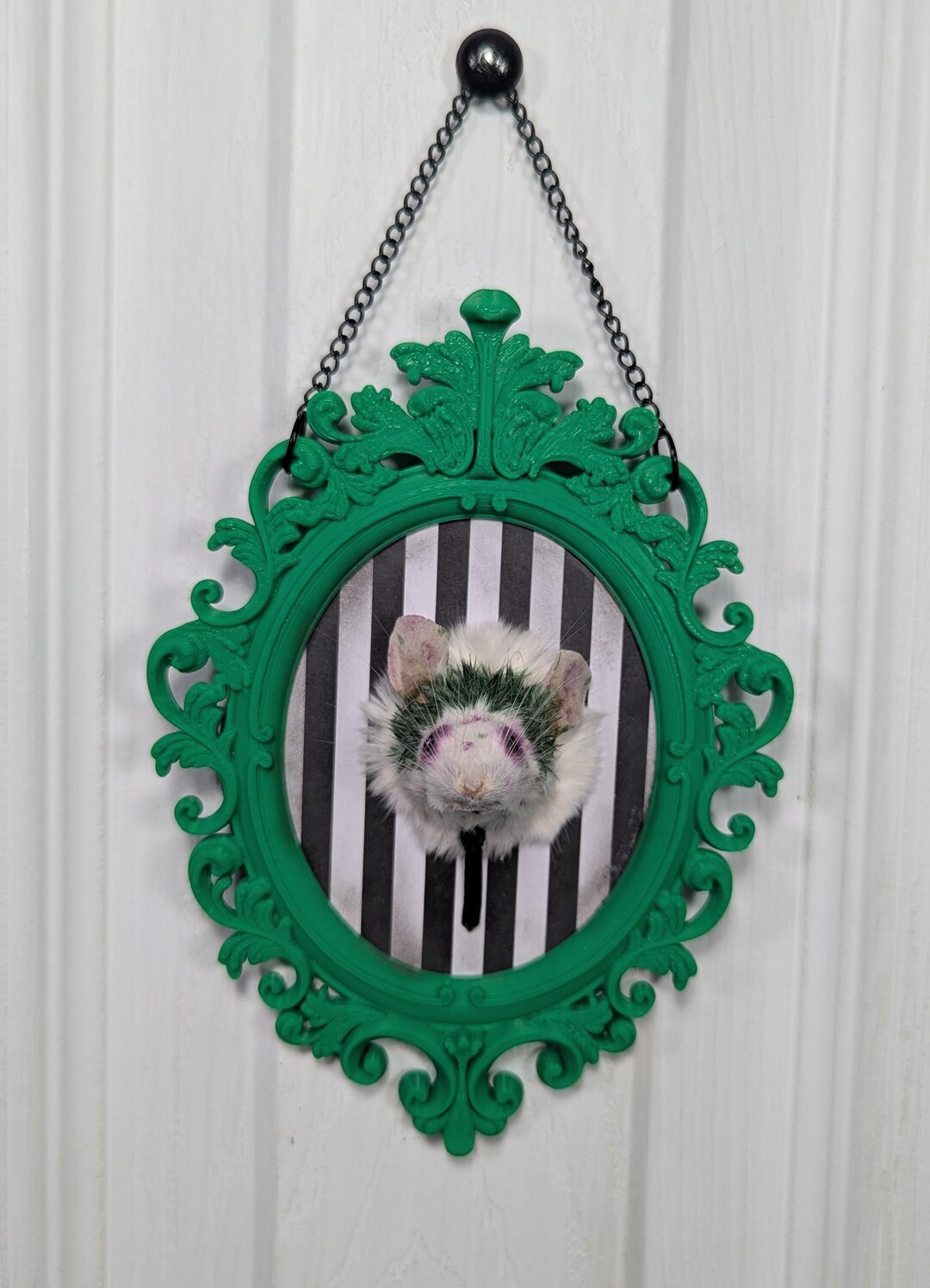 Beetlejuice Inspired Mouse Portrait Taxidermy Head Mount - Etsy
