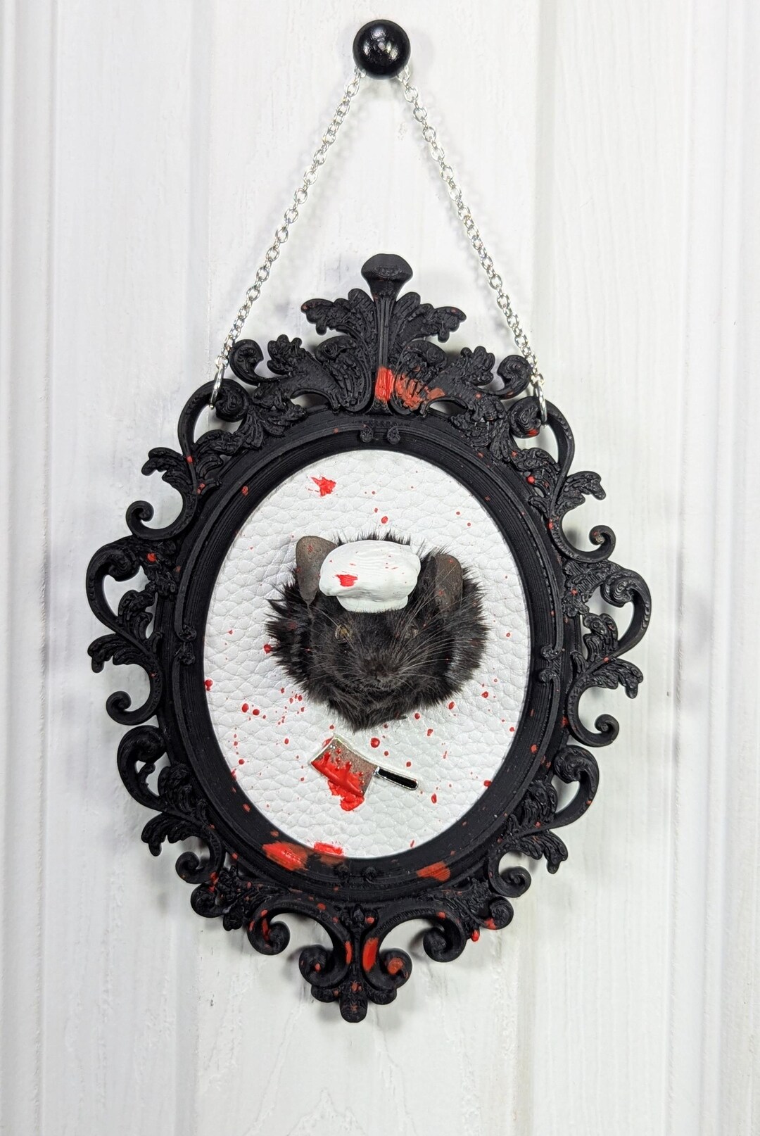 Killer Chef Mouse Taxidermy Head Mount - Etsy