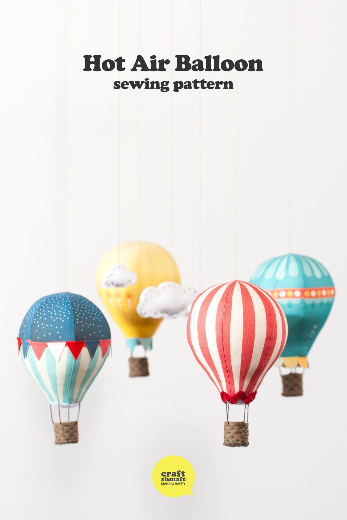 Hot Air Balloon Sewing Pattern - Etsy