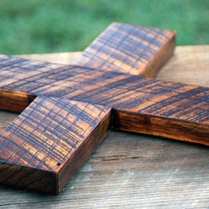 Wood Cross. Wooden Cross. Rustic Cross. Rustic Wooden Cross. Christmas ...