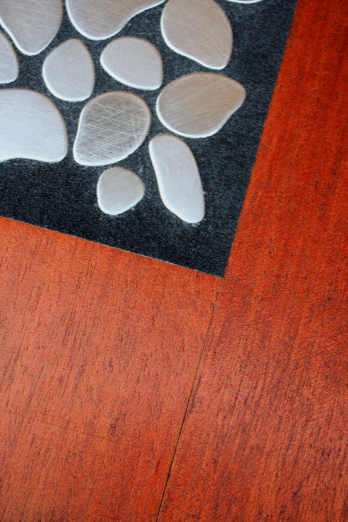 Modern Ottoman Tray. Stainless Mosaic Centerpiece. Red - Etsy