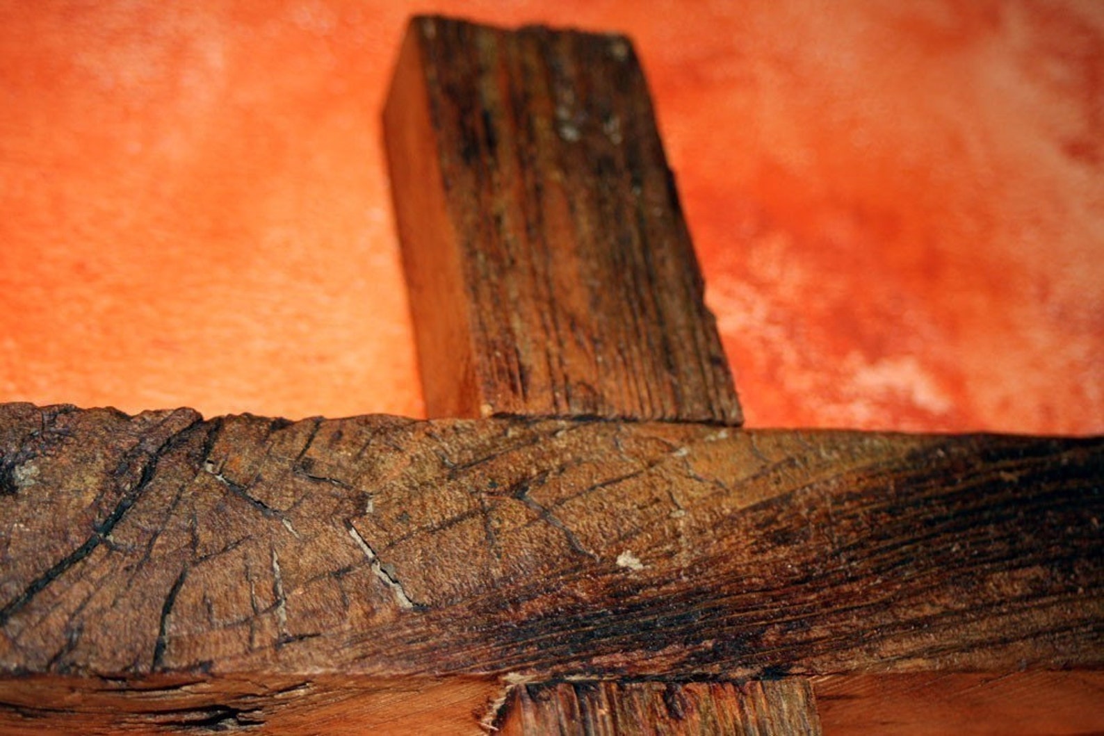 Rustic Wood Cross. Wood Cross. Narrow Cross. Reclaimed Wood - Etsy