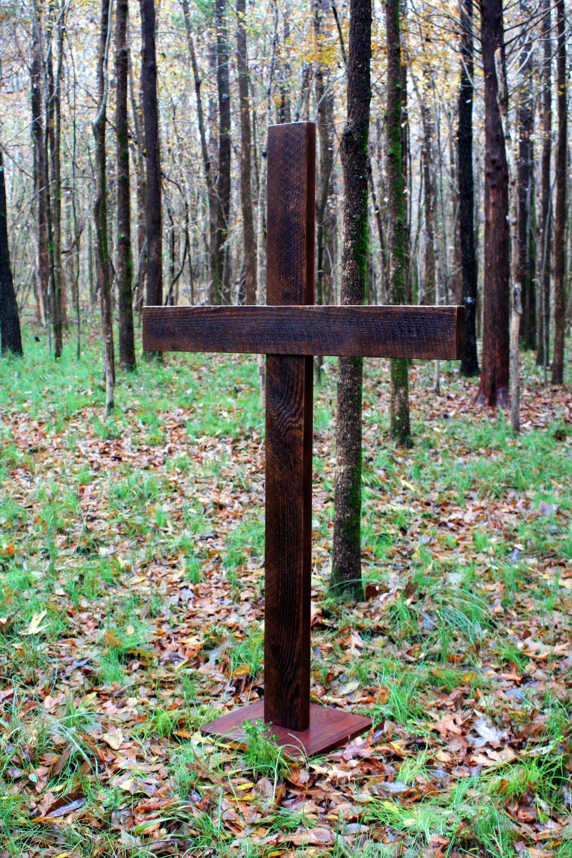 Large Wooden Cross on Stand. Very Large Wooden Cross on Stand. Church ...
