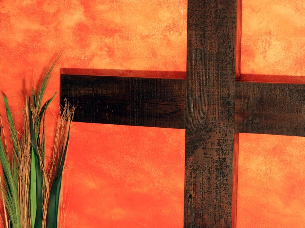 Large Wood Cross. Very Large Wooden Cross. Church Size Cross. Church ...