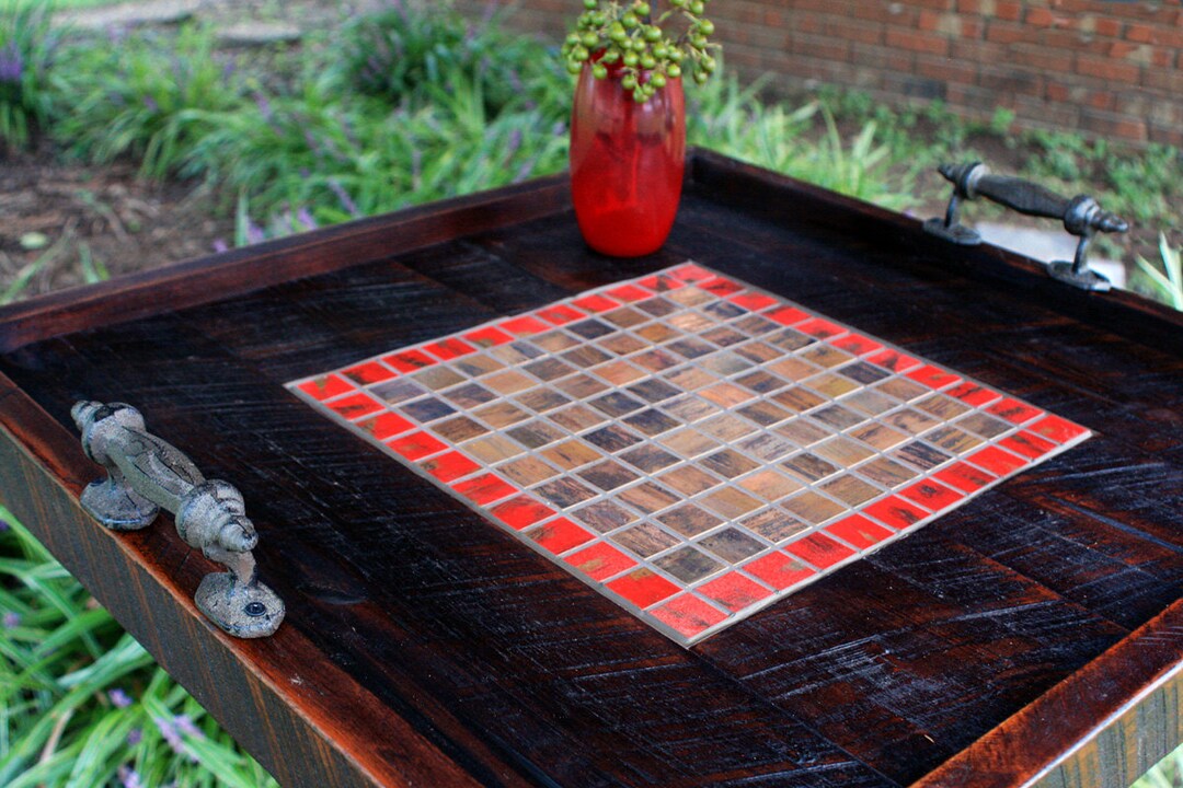 Ottoman Tray. Copper Ottoman Tray. Large Ottoman Tray. Copper Tray ...