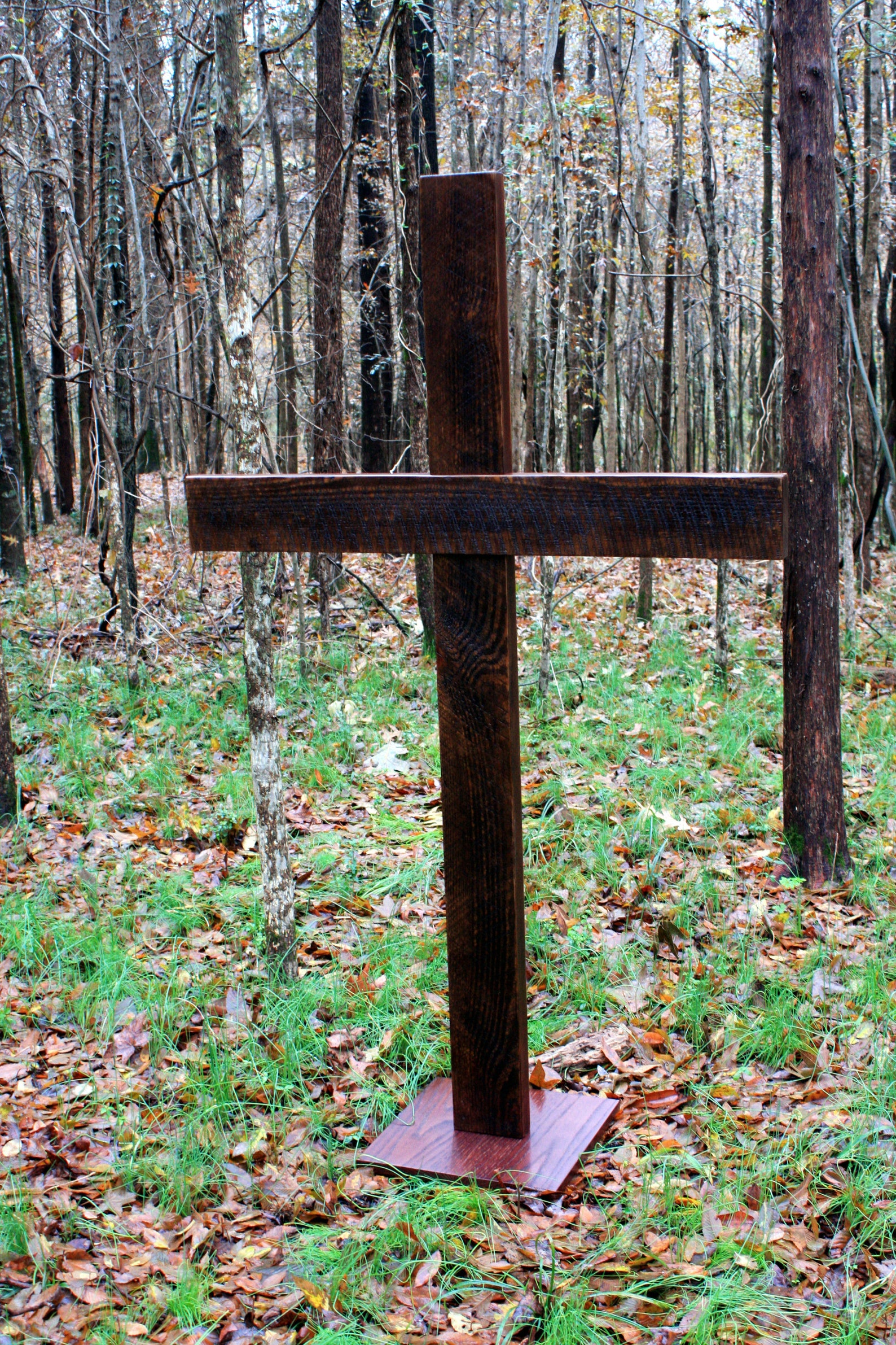 Large Wooden Cross on Stand. Very Large Wooden Cross on Stand. - Etsy