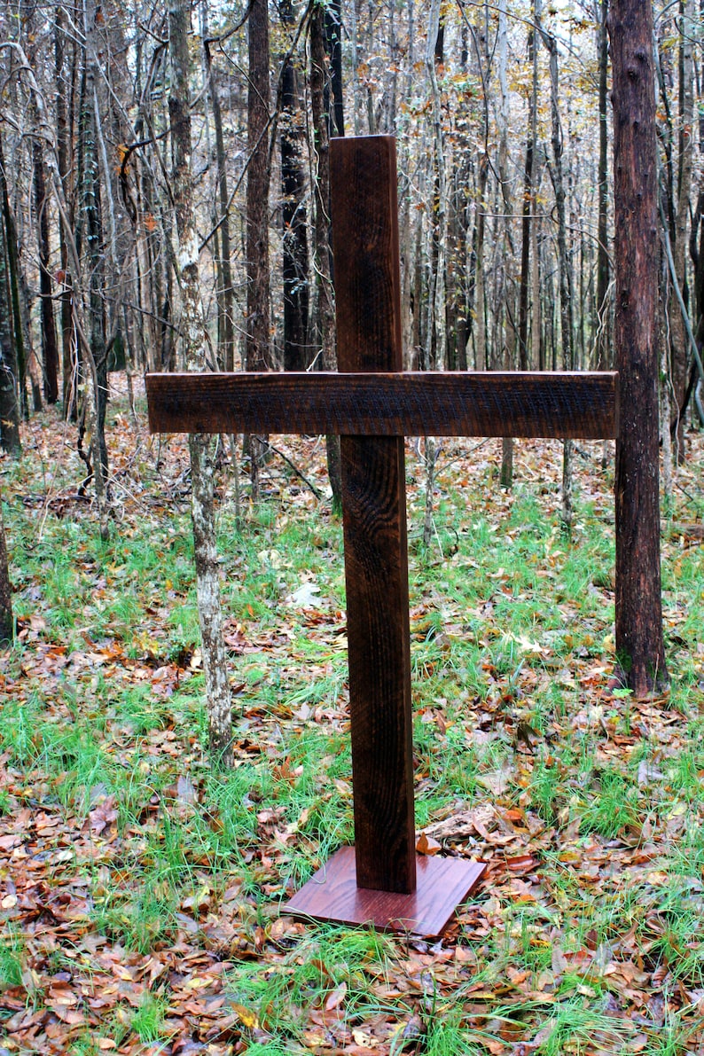 Large Wooden Cross on Stand. Very Large Wooden Cross on Stand. Church ...