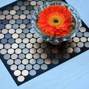 Octagon Tray. Copper Ottoman Tray. Round Ottoman Tray. Octagonal Copper ...