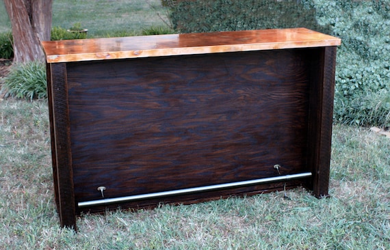 Copper Dry Bar. Copper Drink Bar. Barstool Height Bar. Copper - Etsy