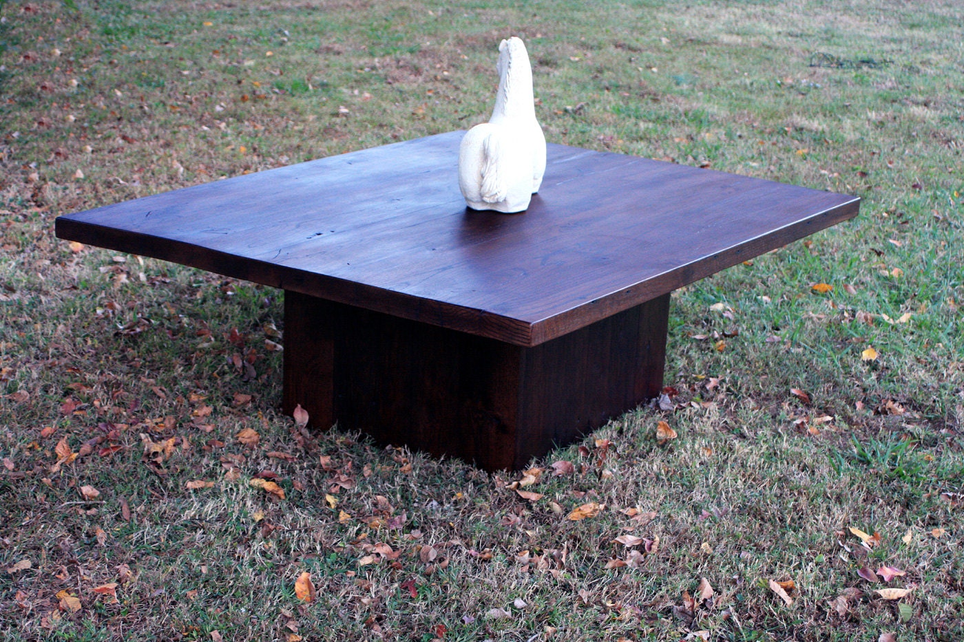 Very Large Coffee Table. Solid Wood Coffee Table. Plinth | Etsy
