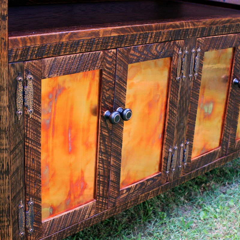 Rustic Media Center - Etsy