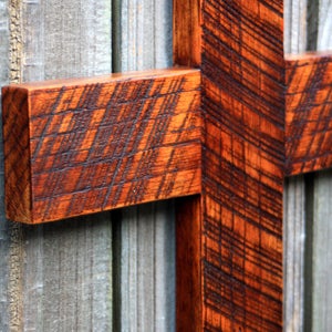 Wood Cross. Wooden Cross. Rustic Cross. Rustic Wooden Cross. Christmas ...