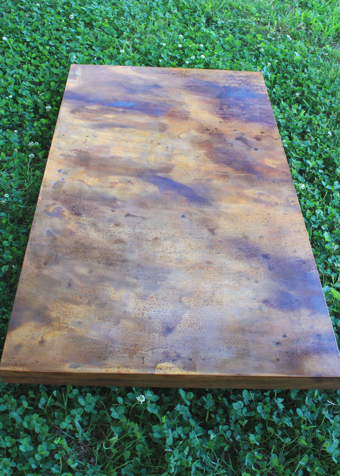 Aged Copper Wall Art. Copper Patina Art. Copper Wall Decor. | Etsy