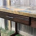 Copper Top Desk. Home Office Desk. Small Desk. Desk With - Etsy