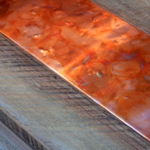 Copper Sofa Table. Copper Top Table. Rustic Entry Table. Copper Console ...
