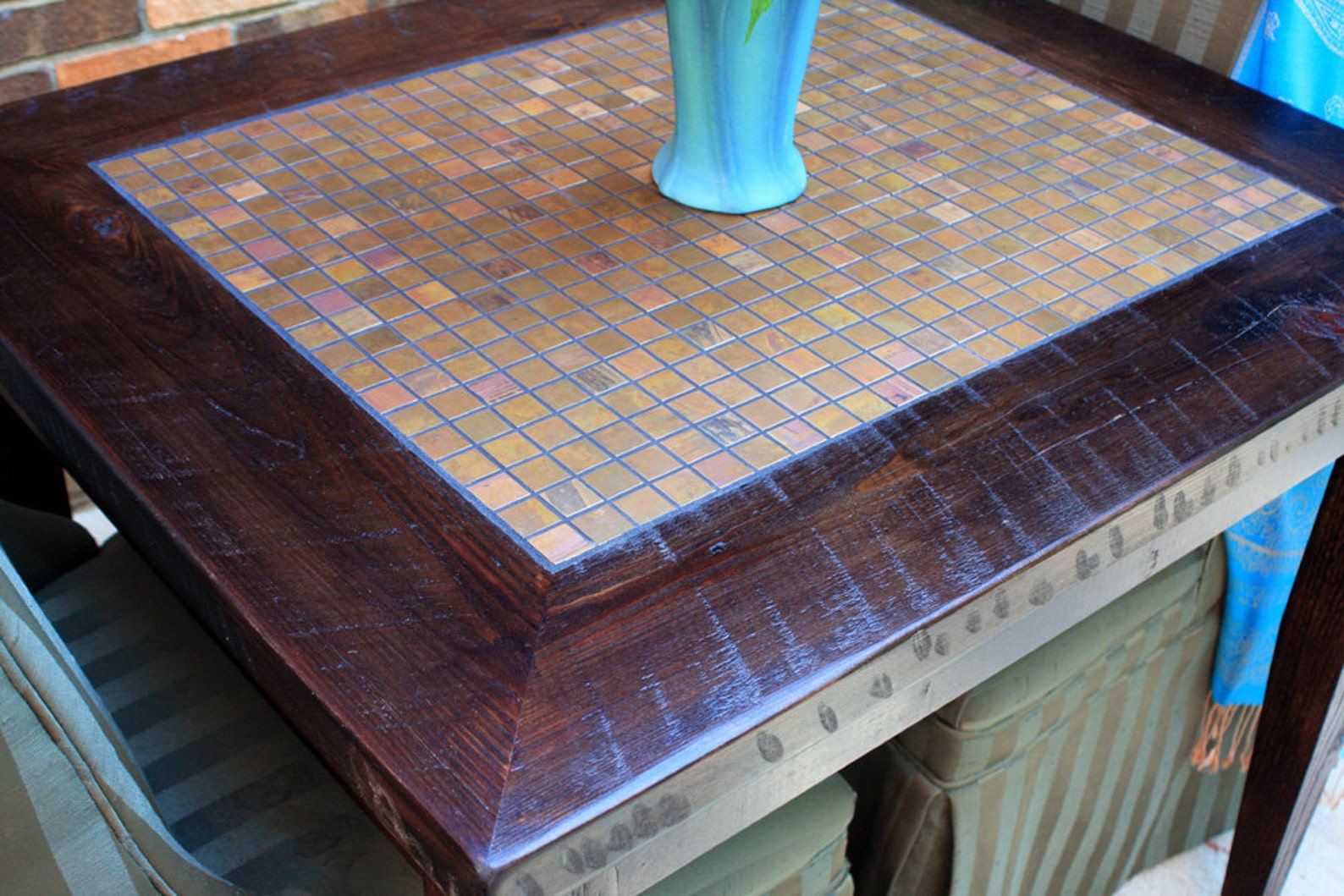 Small Dining Table. Small Kitchen Table. Copper Table. Games Table ...