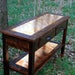 Large Copper Sofa Table. Copper Top Console Table. Copper Console Table ...