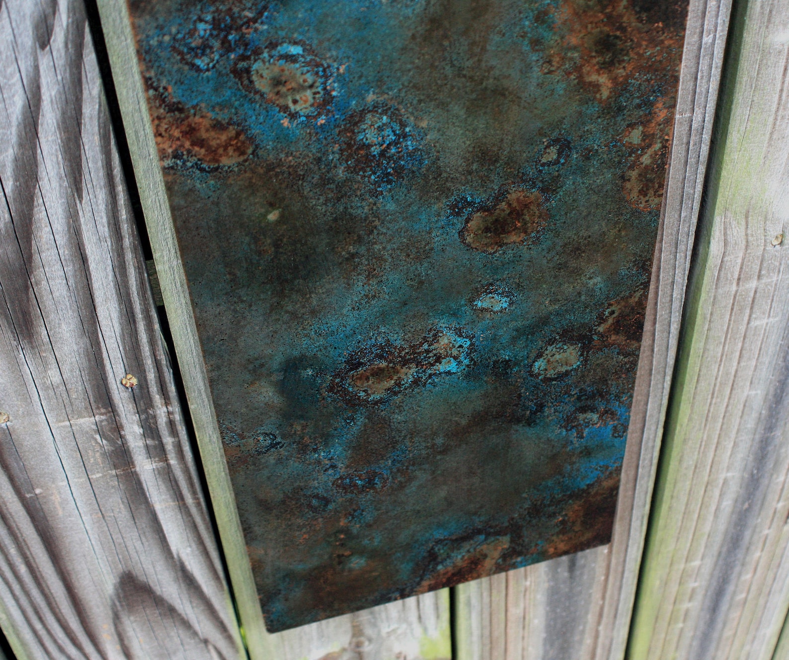 Dark Copper Wall Art. Copper Patina Art. Copper Wall Decor. Metal Wall ...
