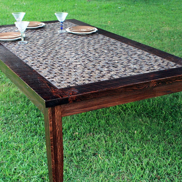 Rustic Dining Table - Etsy