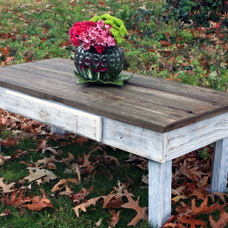 Rustic Coffee Table - Etsy