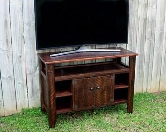 Rustic Tv Stand - Etsy