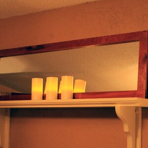 Cherry Full Length Framed Mirror. Rustic Cherry Framed Mirror. Cherry ...