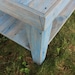 Blue Wash Finish Coffee Table. Rustic Coffee Table. Reclaimed Wood ...