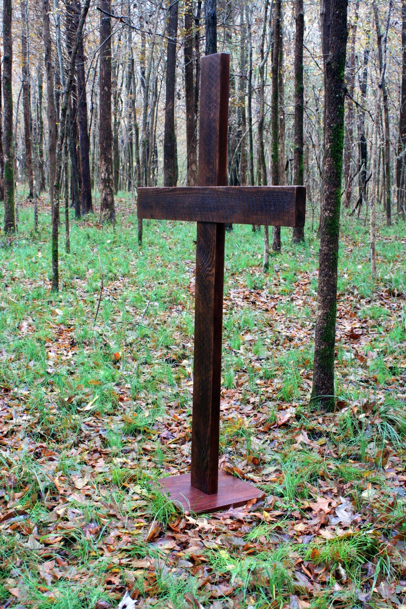 Large Wooden Cross on Stand. Very Large Wooden Cross on Stand. Church ...