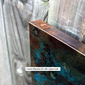 Dark Copper Wall Art. Copper Patina Art. Copper Wall Decor. Metal Wall ...