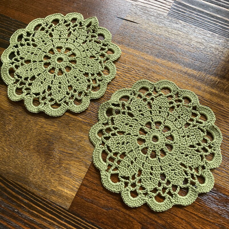 Colored Doilies - Etsy