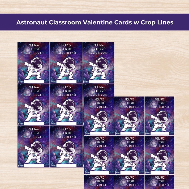 Space Theme Class Valentine - Etsy