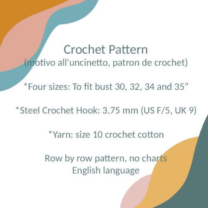 PDF Vintage Crochet Pattern for Long Sleeve Summer Top, Filet Crochet ...