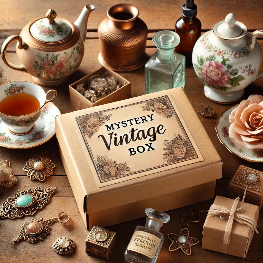 Vintage Mystery Box (small) - Etsy