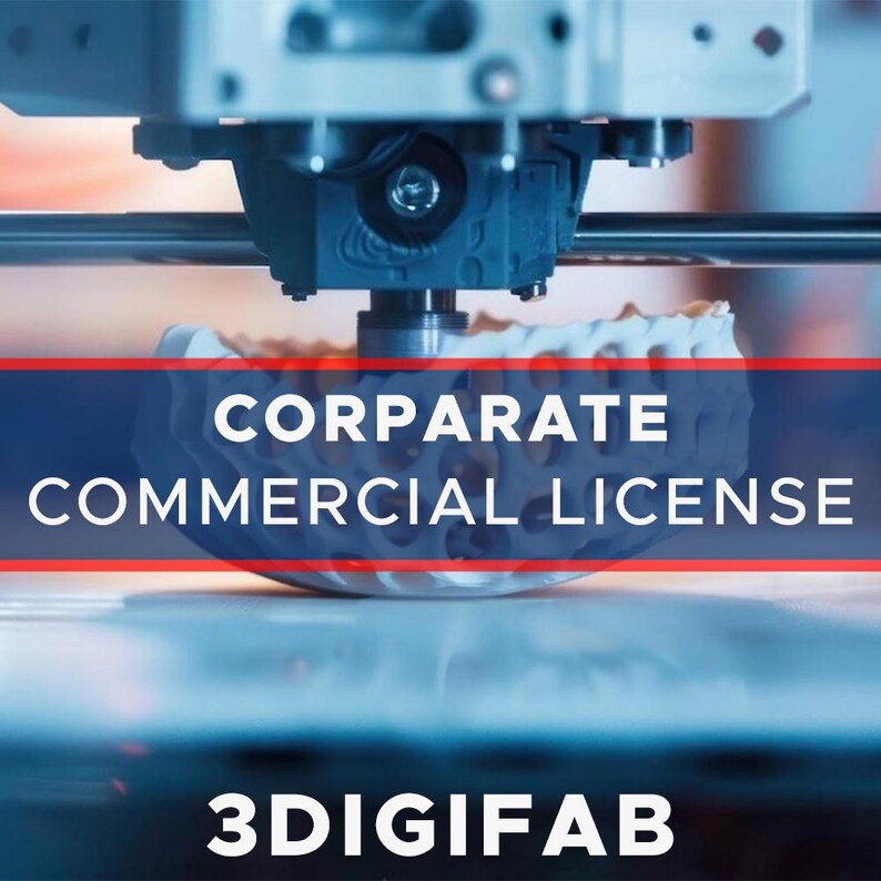 Commercial License for All 3D STL Files - Etsy Australia