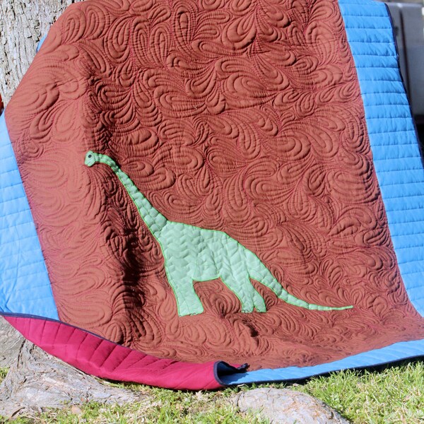 Dinosaur Quilt - Etsy
