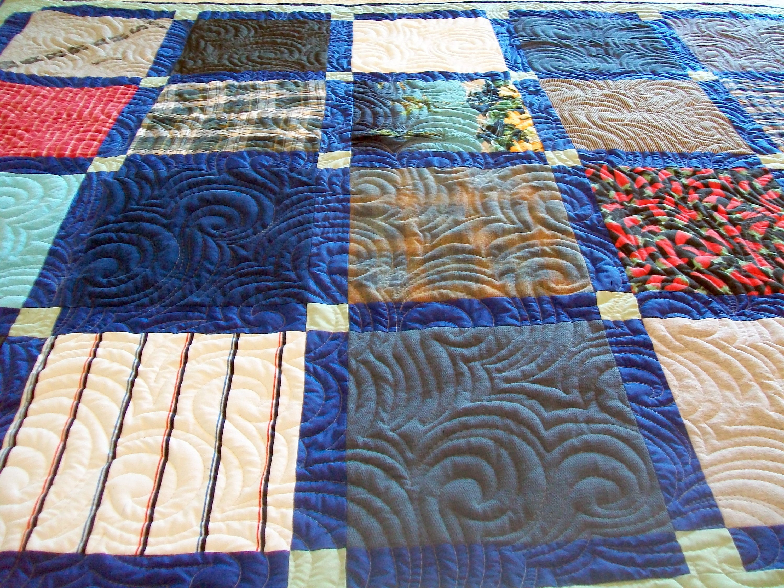Tshirt Quilt Pattern PDF - King Size - How to Make a T-shirt Quilt ...