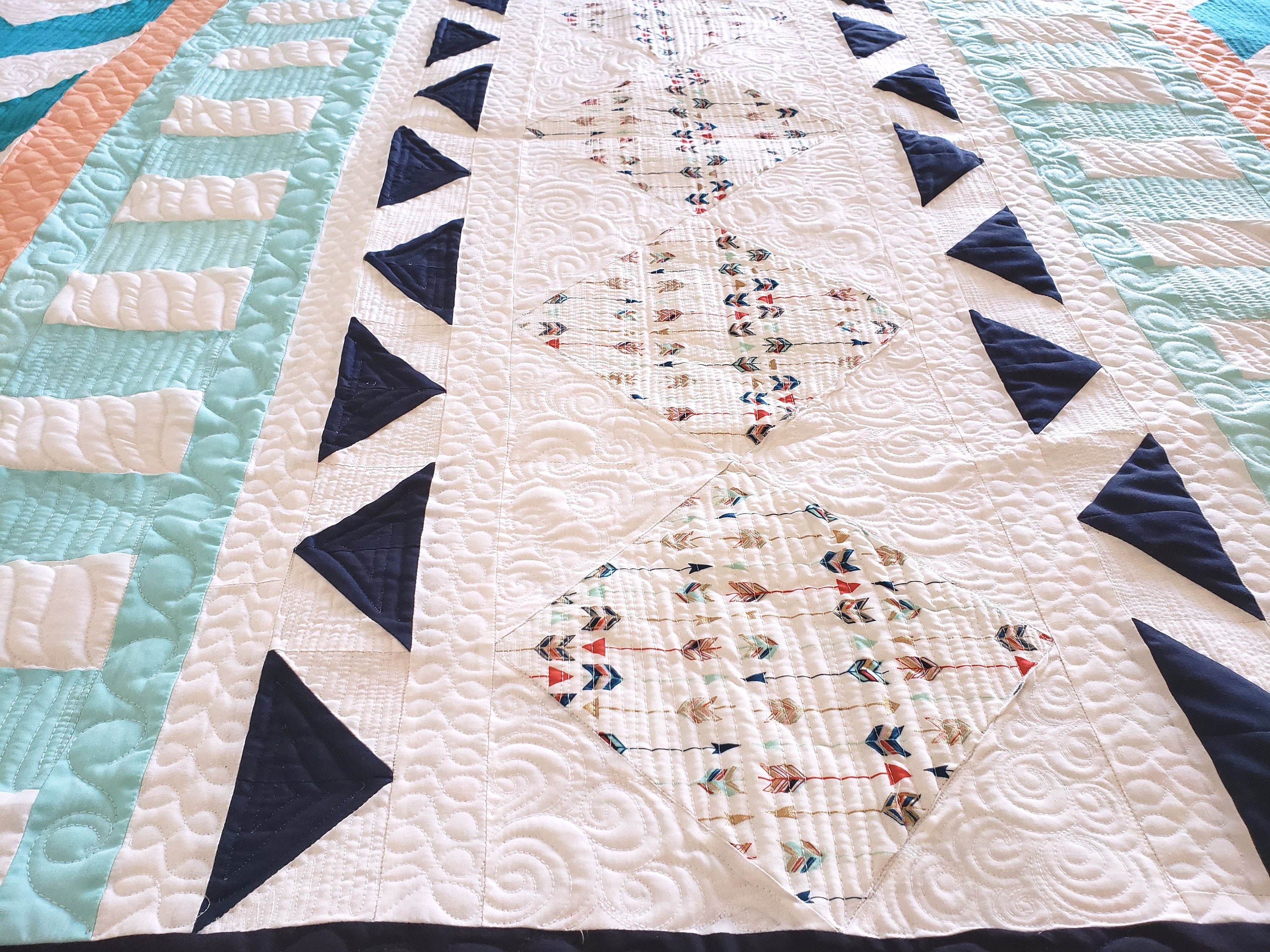Quilt - Decorative Quilt, Made to Order, Free Shipping - 50% Deposit - Etsy