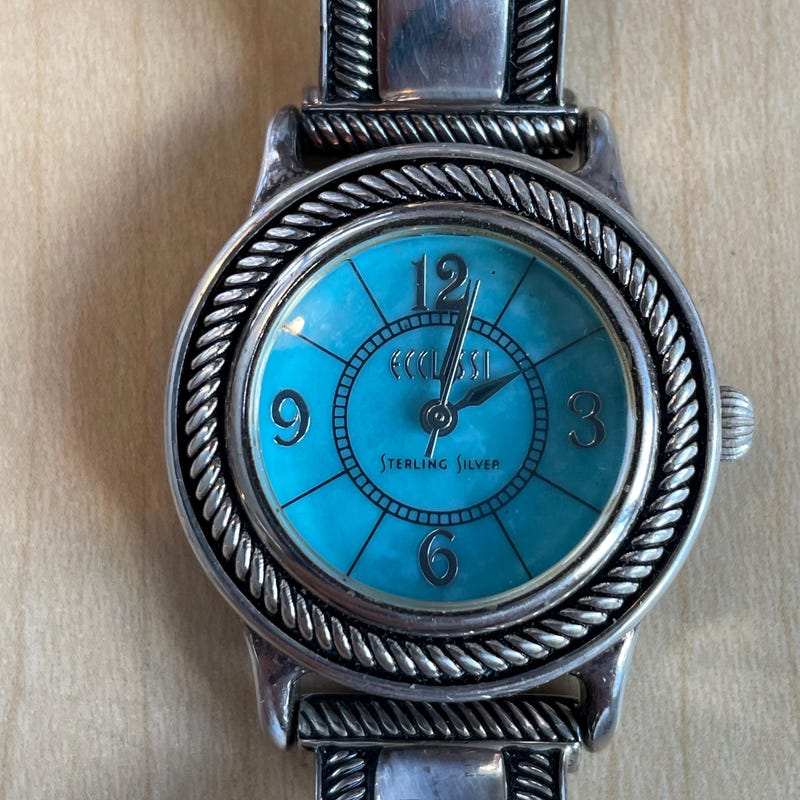Turquoise Watch - Etsy