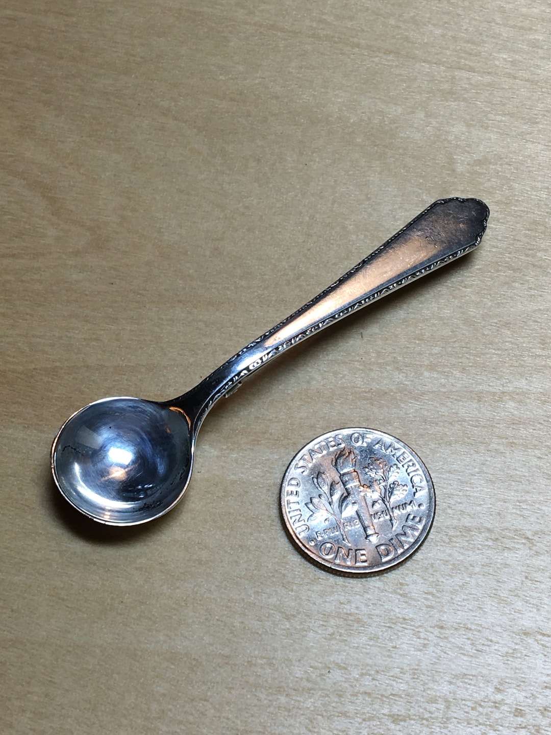 Lunt Silversmith Spoon Pin / Brooch, Treasure Pattern, Greenfield, Mass ...