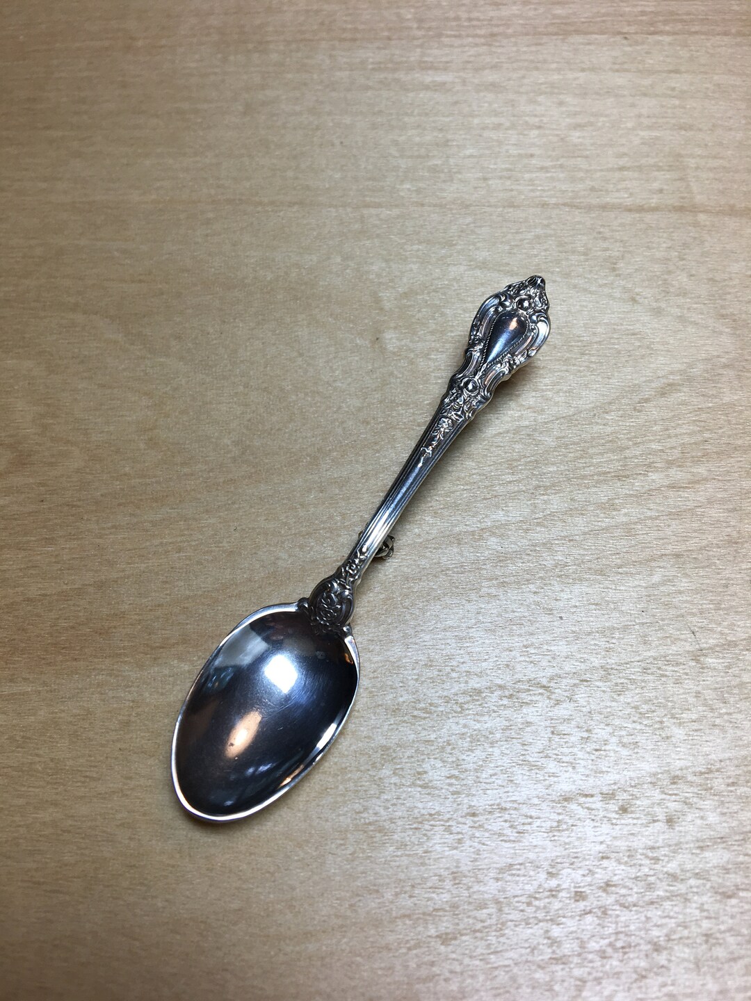 Vintage Lunt Silversmith Spoon Pin / Brooch, Eloquence Pattern ...