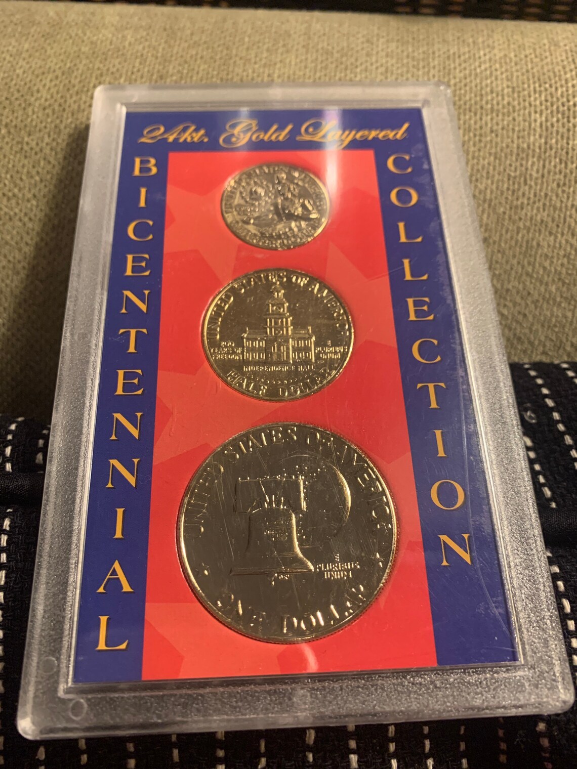 Bicentennial Collection 24kt Gold Layered Washington - Etsy