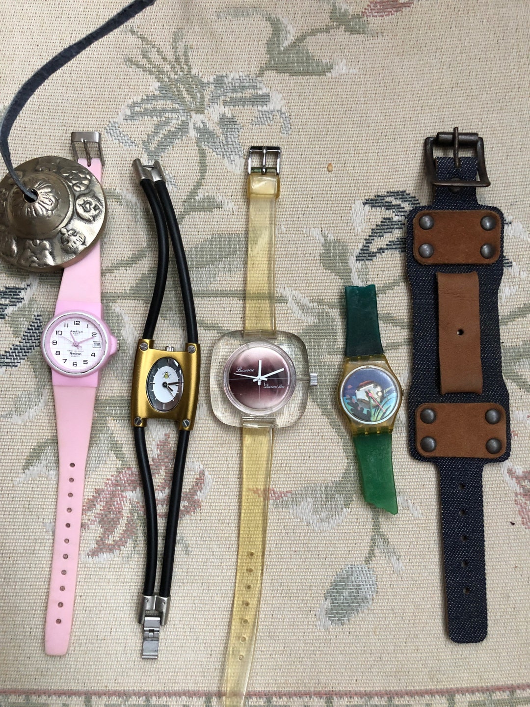 Wrist Watch Assortment, 4 Watches in All, 3 Are Quartz and One is ...